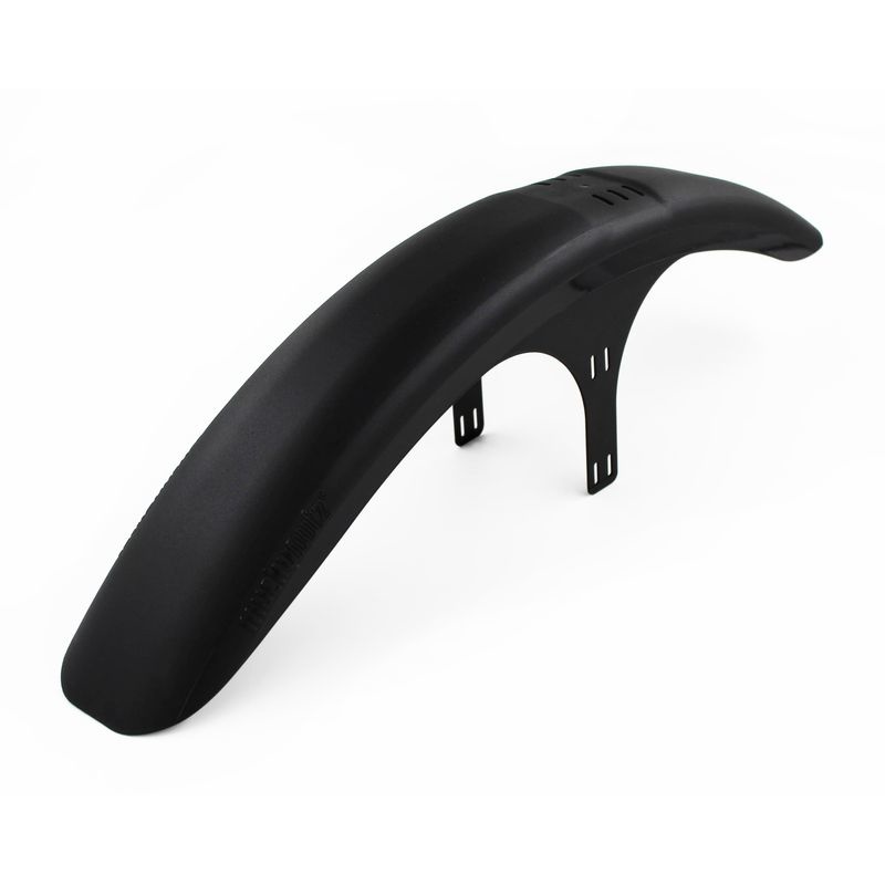 Mucky Nutz MugGuard Front Long Black - Cyclezone Rotorua Ltd