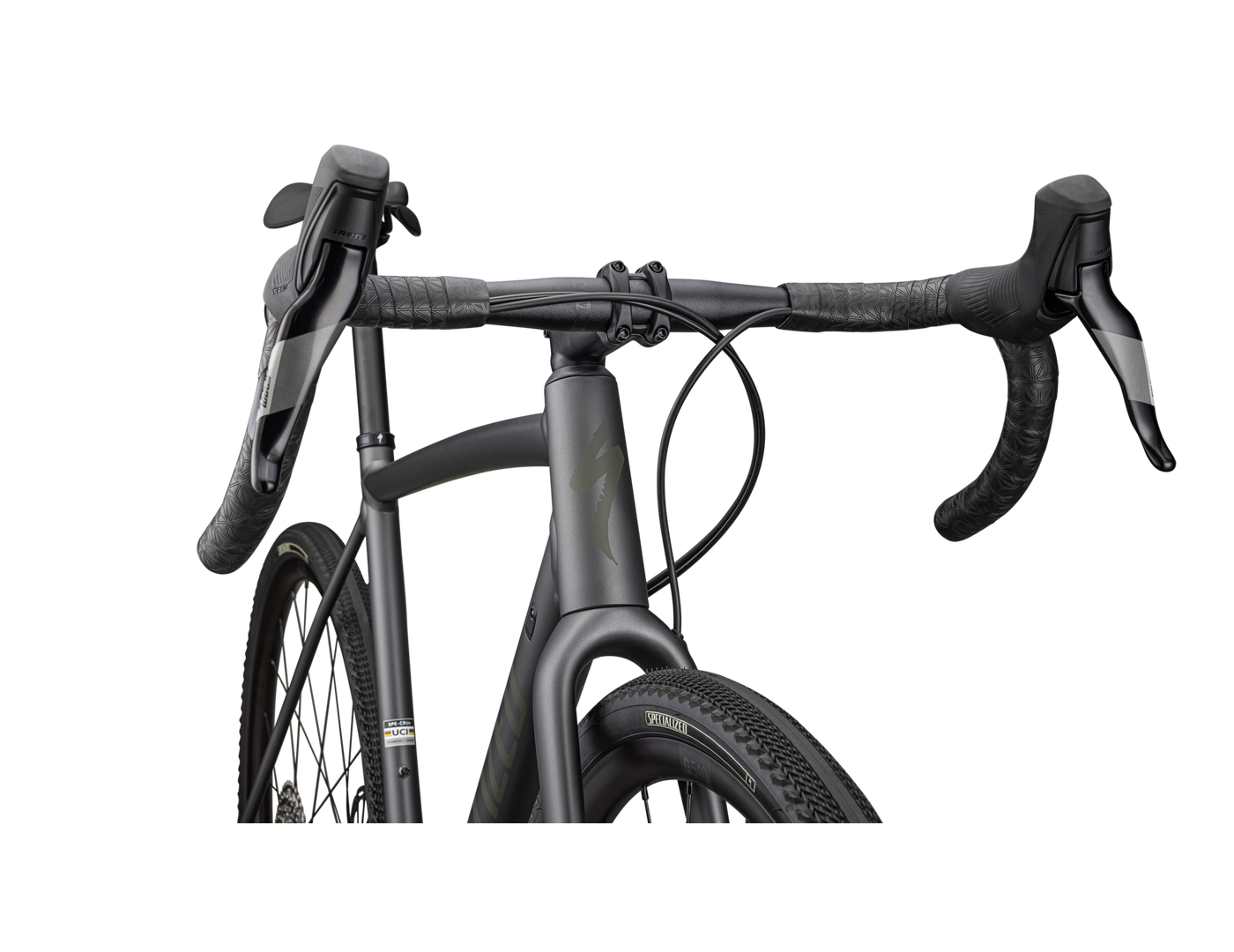 Crux DSW Comp - Satin Smoke / Oak Green - Cyclezone Rotorua Ltd