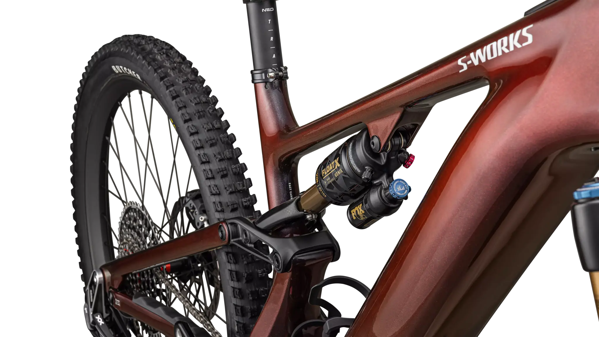 S-Works Turbo Levo Carbon G4 - Gloss Red Pearl / Black / Metallic White ...