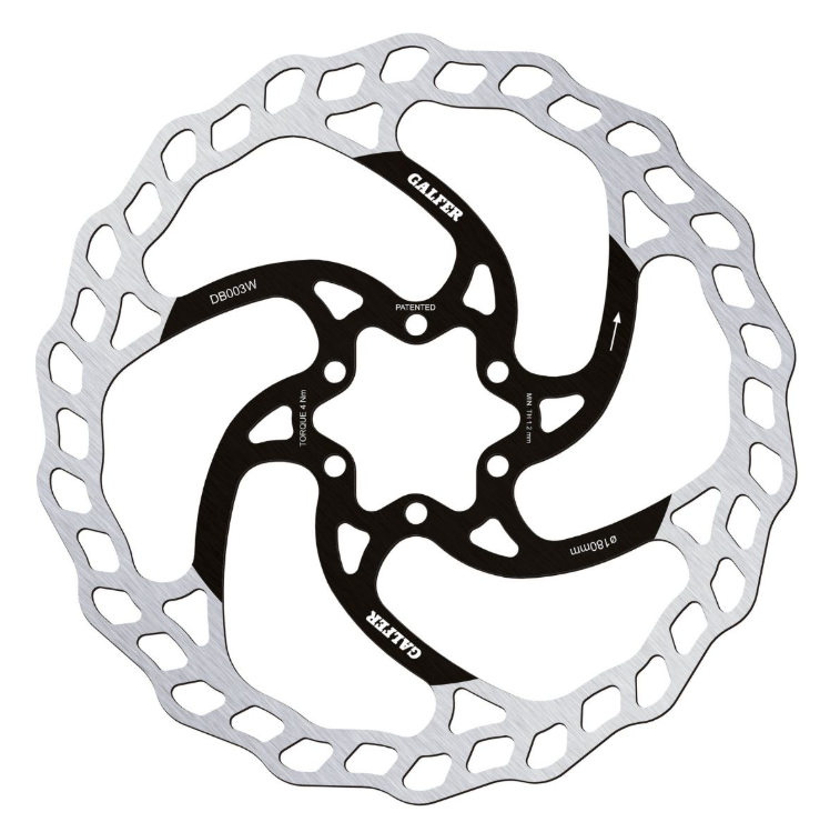 Galfer Wave Disk Rotor - 6 Bolt - Cyclezone Rotorua Ltd