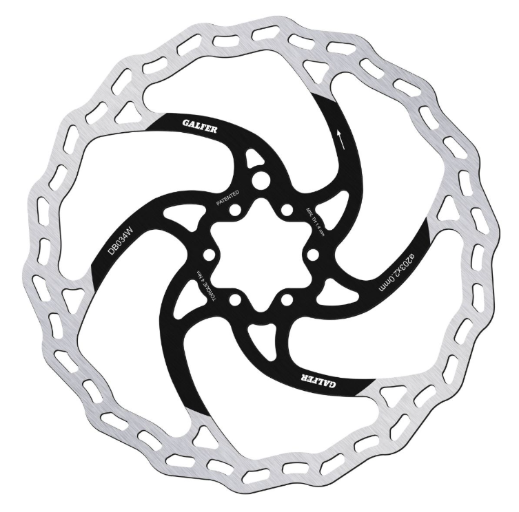 Galfer Wave Disk Rotor - 6 Bolt - Cyclezone Rotorua Ltd