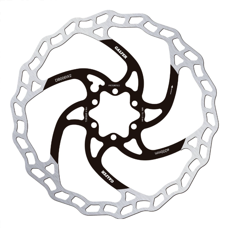 Galfer Wave Disk Rotor - 6 Bolt - Cyclezone Rotorua Ltd