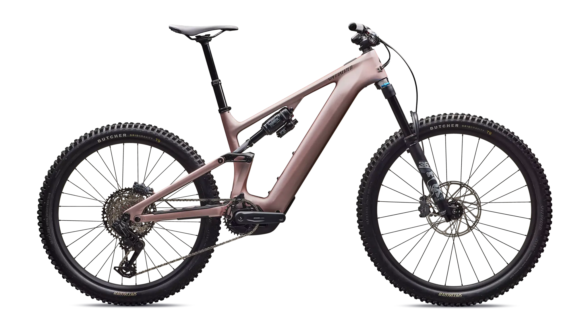 Turbo Levo Comp Carbon G4 - Satin Champagne / Metallic Obsidian ...