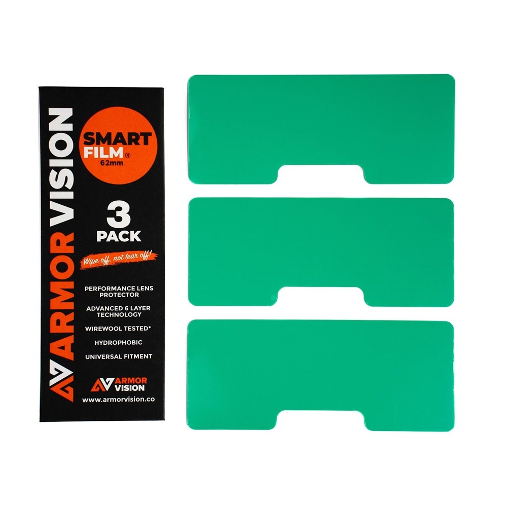Armor Vision Smartfilm 3 Pack - 62mm - Cyclezone Rotorua Ltd