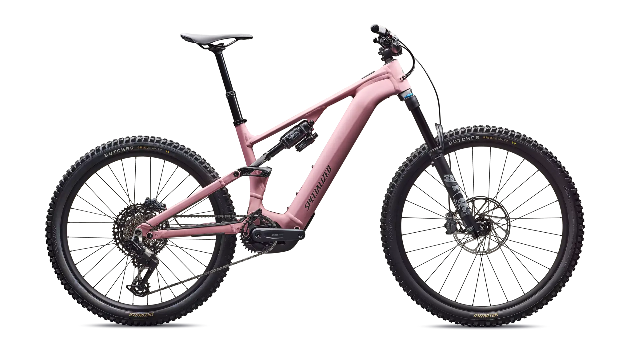 Turbo Levo 4 Comp Alloy - Satin Dusky Pink / Cypress Metallic - Cyclezone Rotorua Ltd