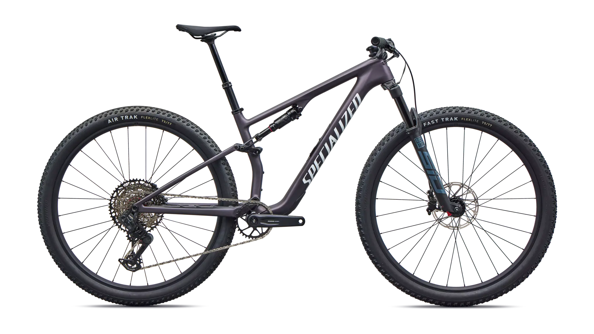 Epic 8 Comp - Satin Nebula Metallic / White - Cyclezone Rotorua Ltd