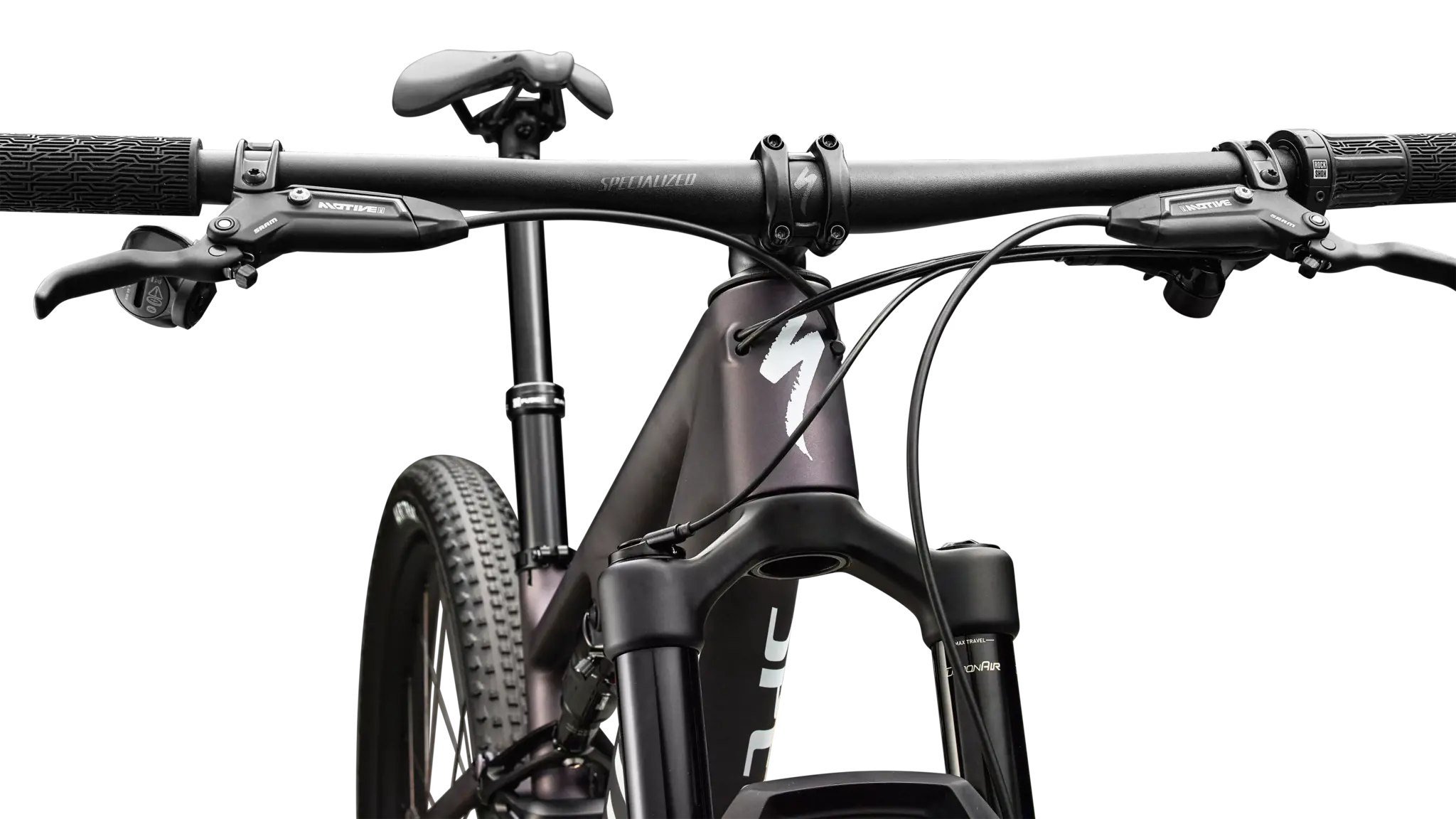 Epic 8 Comp - Satin Nebula Metallic / White - Cyclezone Rotorua Ltd