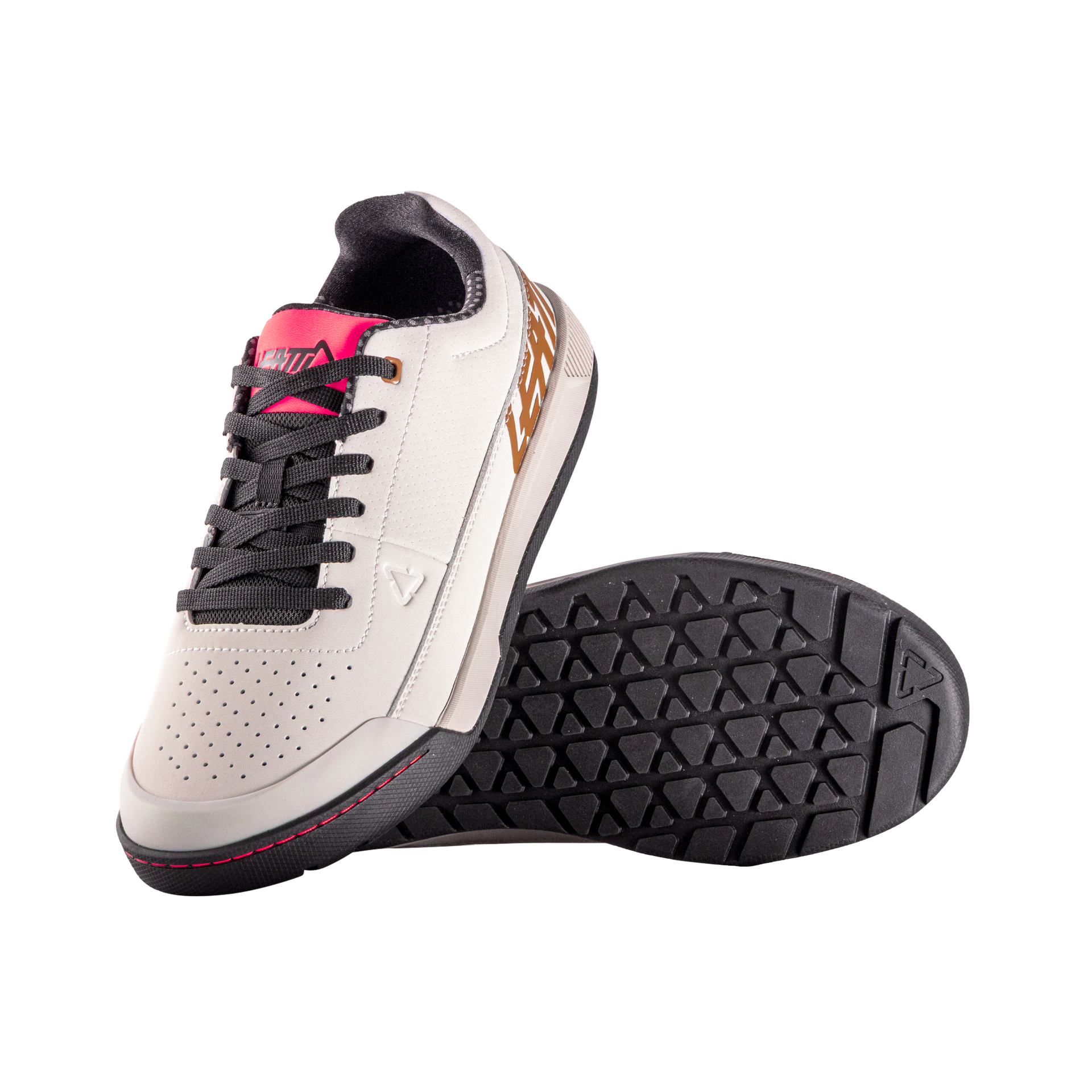 Leatt Women's Flat 2.0 Shoe - Cream White - Cyclezone Rotorua Ltd