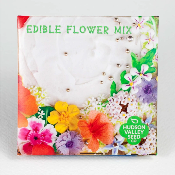 Edible Flower Mix Seeds : Hudson Valley Seed Co. - Exit9 Gift Emporium