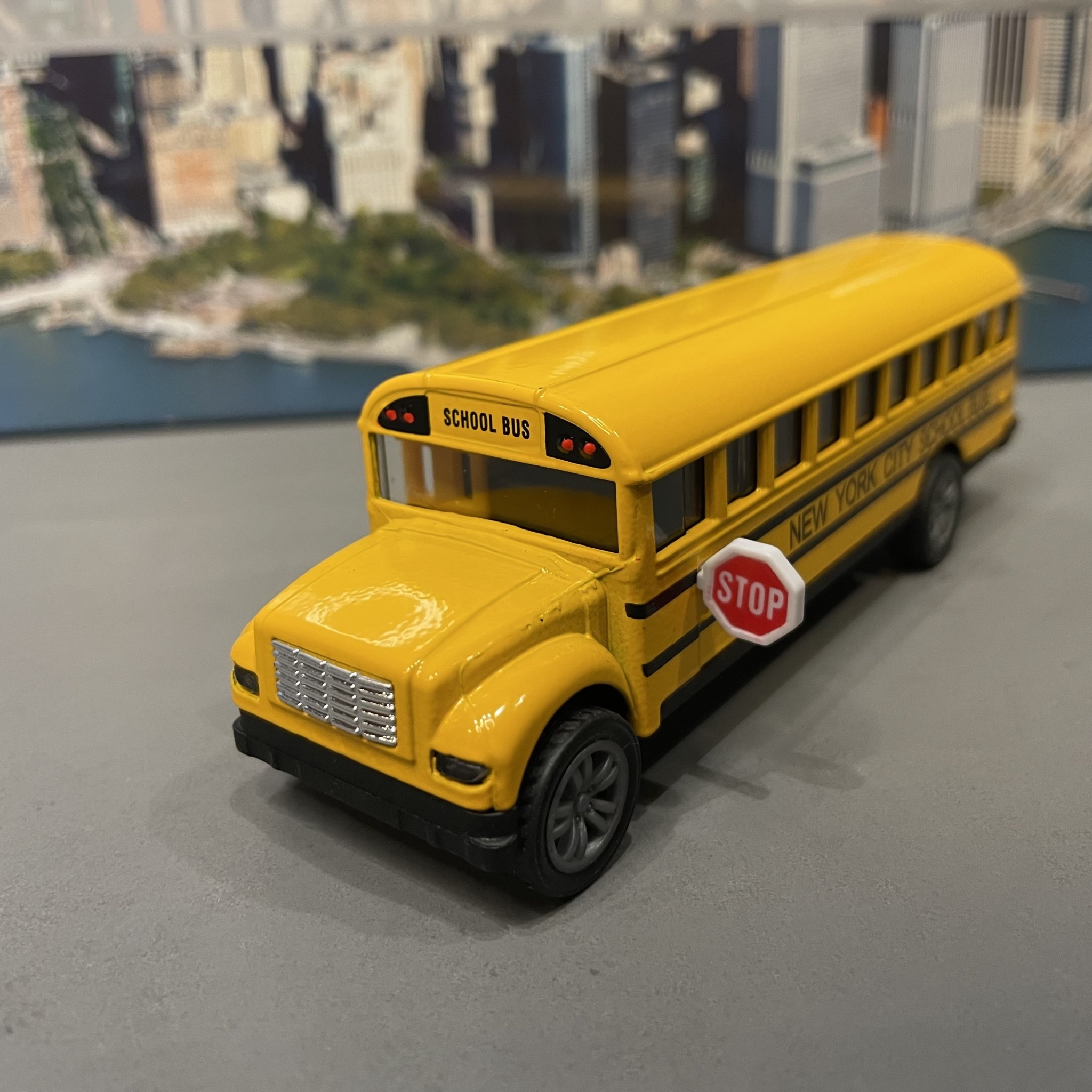School Bus Toy Vehicle : A Die-Cast Toy - Exit9 Gift Emporium