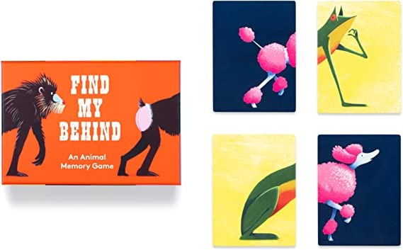 Find My Behind Game : An Animal Memory Game - Exit9 Gift Emporium
