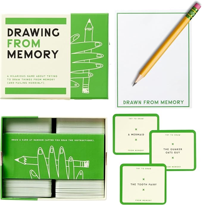 Drawing From Memory Game - Exit9 Gift Emporium