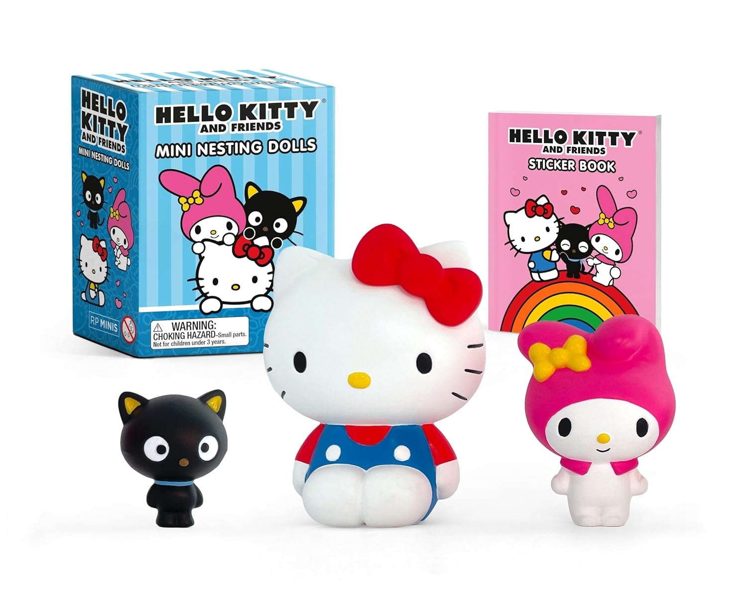 Hello Kitty & Friends Mini Nesting Dolls : 3 Piece Set - Exit9 Gift ...