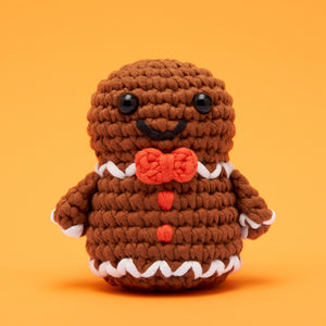 Ted the Gingerbread Man Beginner Crochet Kit | Exit9 Gift Emporium ...