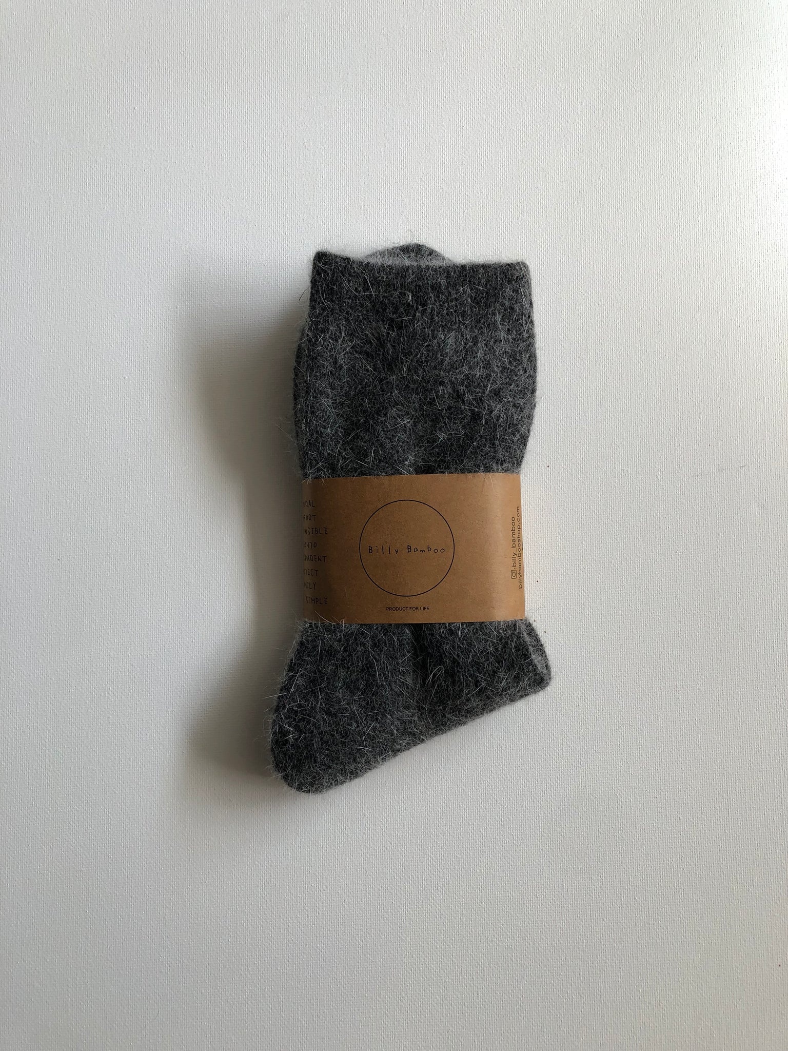 FLUFFY ANGORA SOCKS - LA CABOTTINE