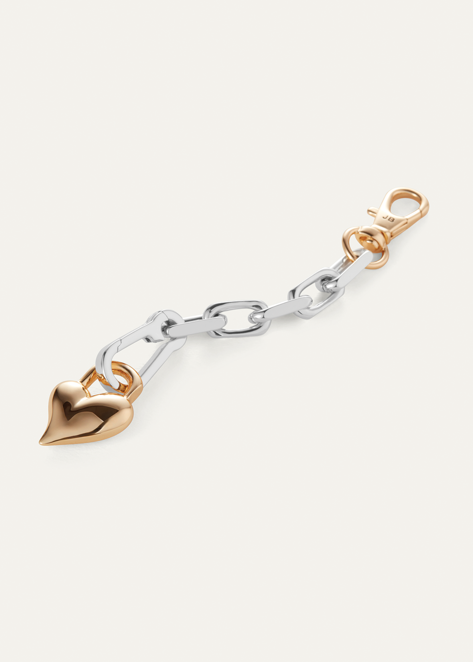 PADLOCK HEART CHAIN BRACELET | La Cabottine - La Cabottine