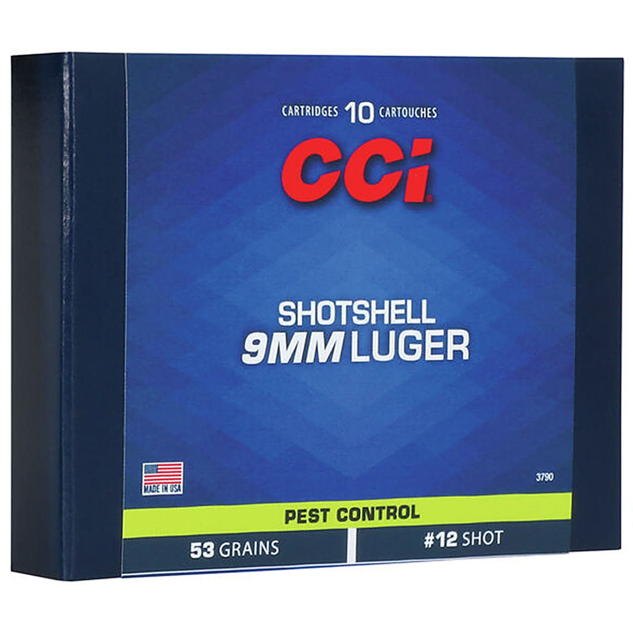 CCI 9MM SHOTSHELL 53GR 10RS/BOX - Solely Outdoors Inc.
