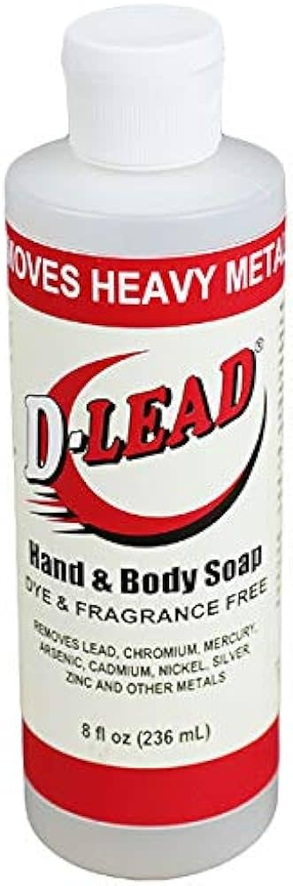 ESCA -D-LEAD Hand & Body Soap Dye and Fragrance Free 8 OZ - Solely ...