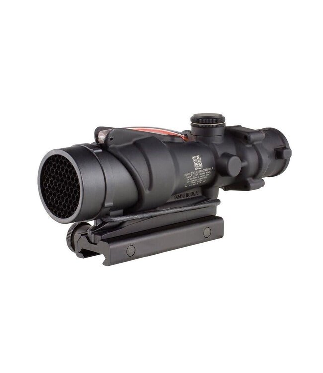 Trijicon ACOG 4x32 USMC Rifle Combat Optic, Red Chevron Reticle, TA51 ...