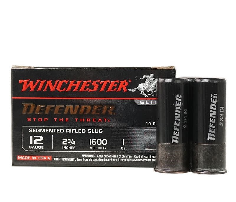 Winchester PDX1 Defender Shells 12 Gauge 2-3/4" Segmented Slugs, 10RS ...