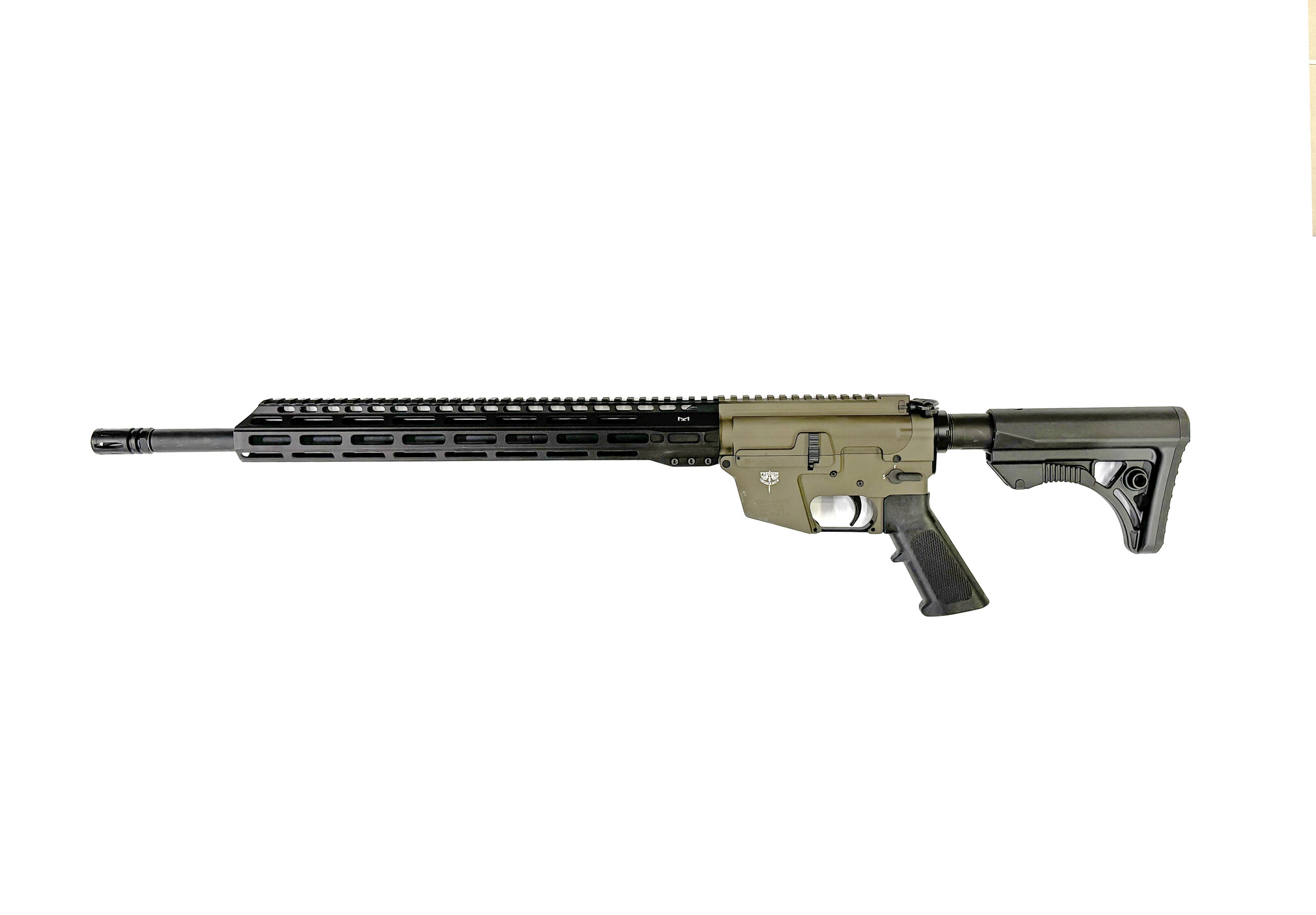FREEDOM ORDNANCE FX-9 DM 2-Tone Black/Ranger Green - 9MM, 18.6"BBL ...