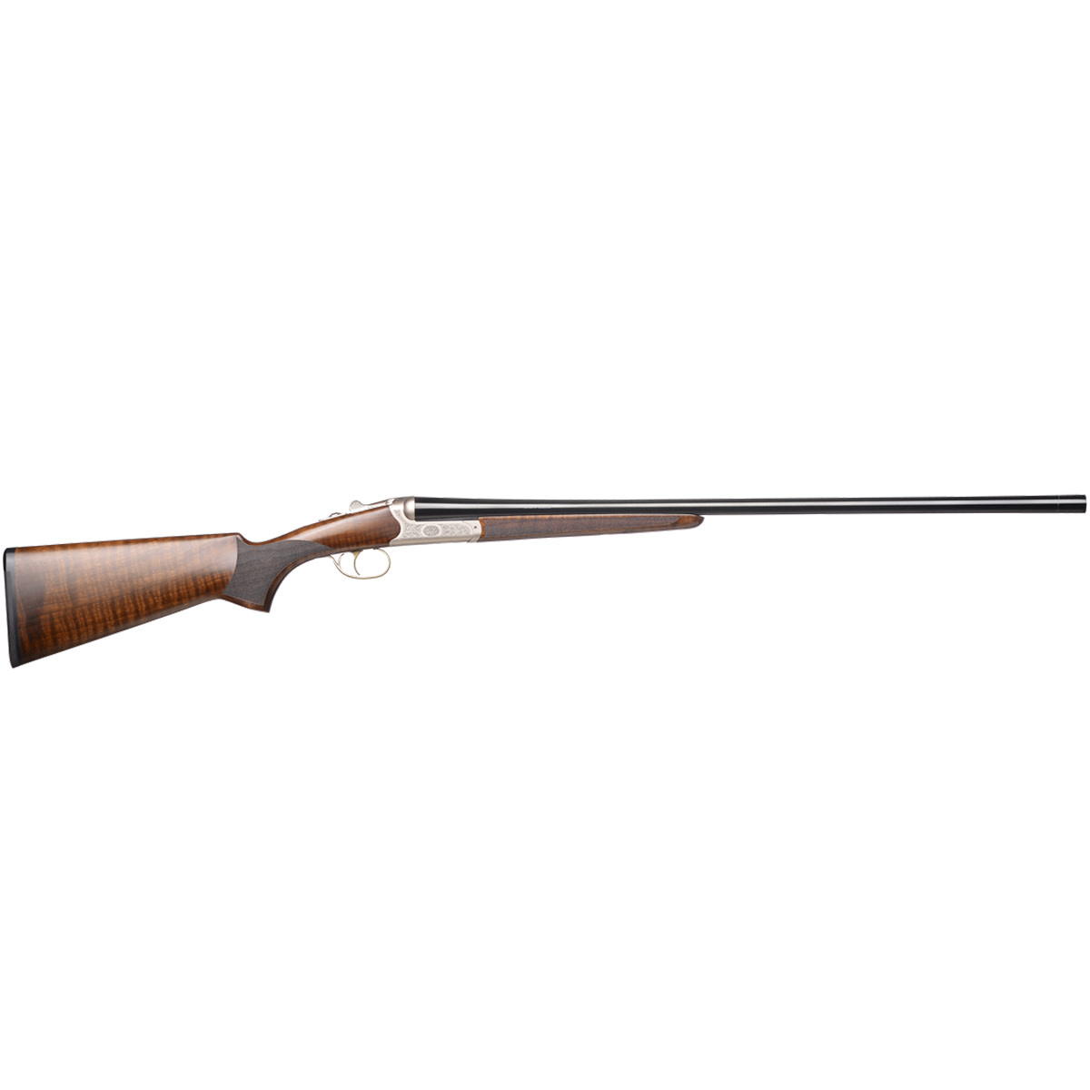 KHAN ARMS K005 DELUXE NICKEL 12GA SIDE BY SIDE 28"BBL - Solely Outdoors ...