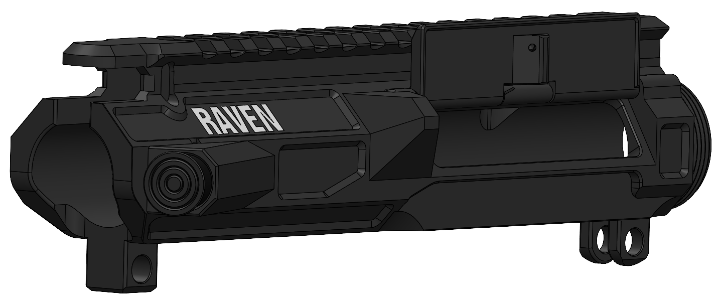 LTAC Raven Upper Receiver Mid Length [5.56] - Gen 3 Enhanced - Solely ...