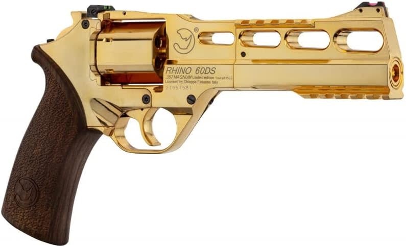 CHIAPPA RHINO 60DS GOLD 4.5mm CO2 STEEL BB REVOLVER - Solely Outdoors Inc.