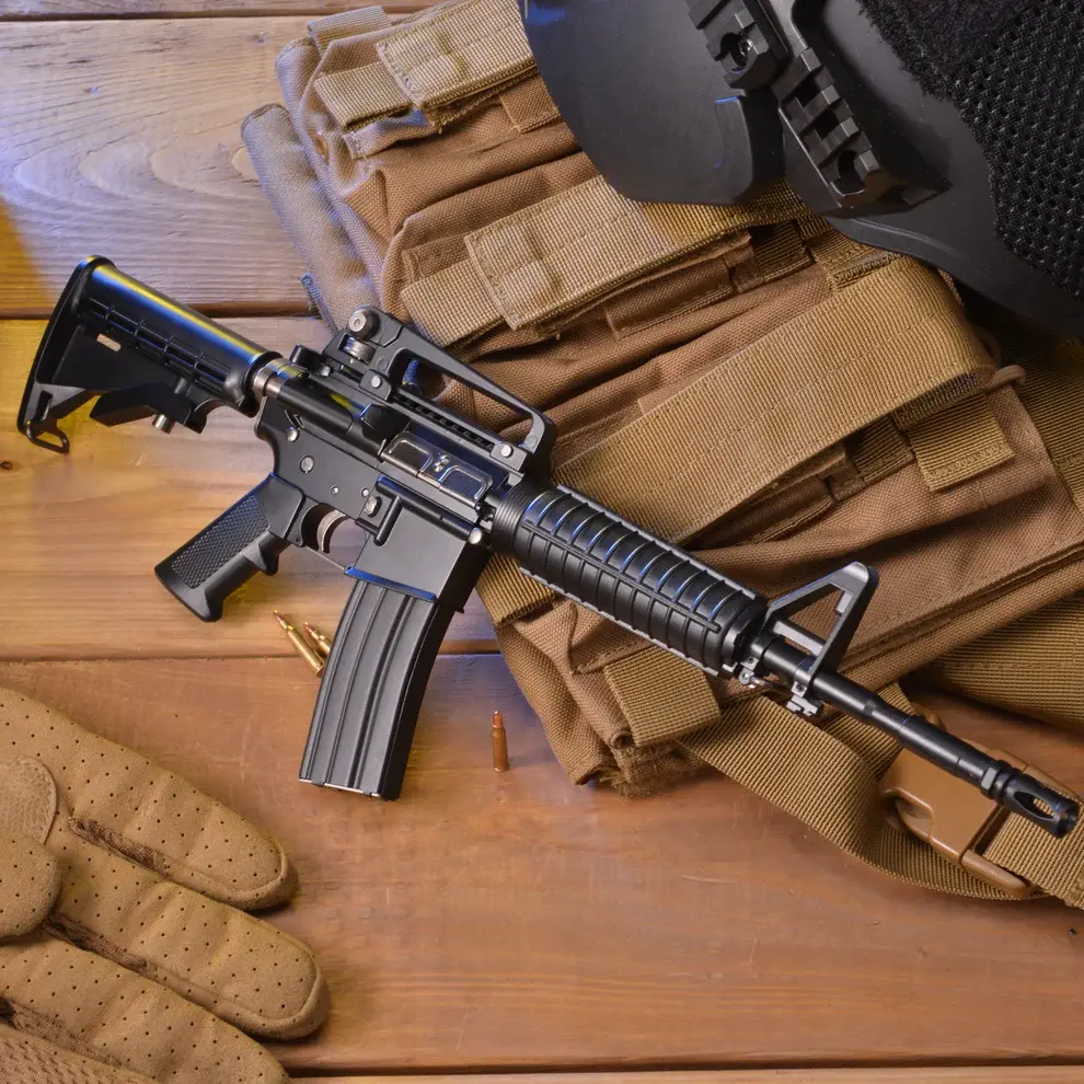 MAXIMUM ARMORY M4A1 - Black - 1:2.05 Miniature - Solely Outdoors Inc.
