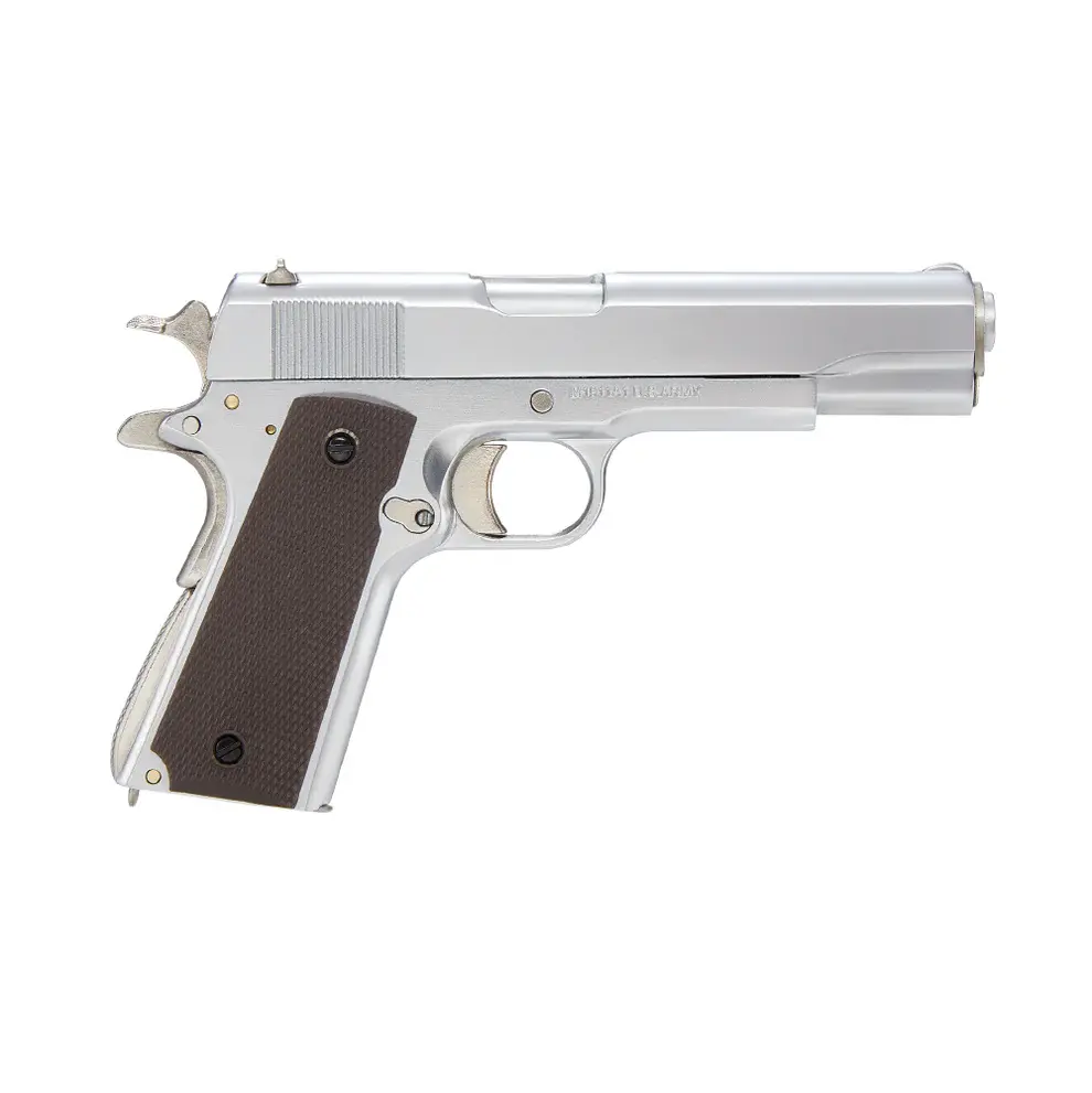 MAXIMUM ARMORY M1911 - Silver - 1:2.05 Miniature - Solely Outdoors Inc.