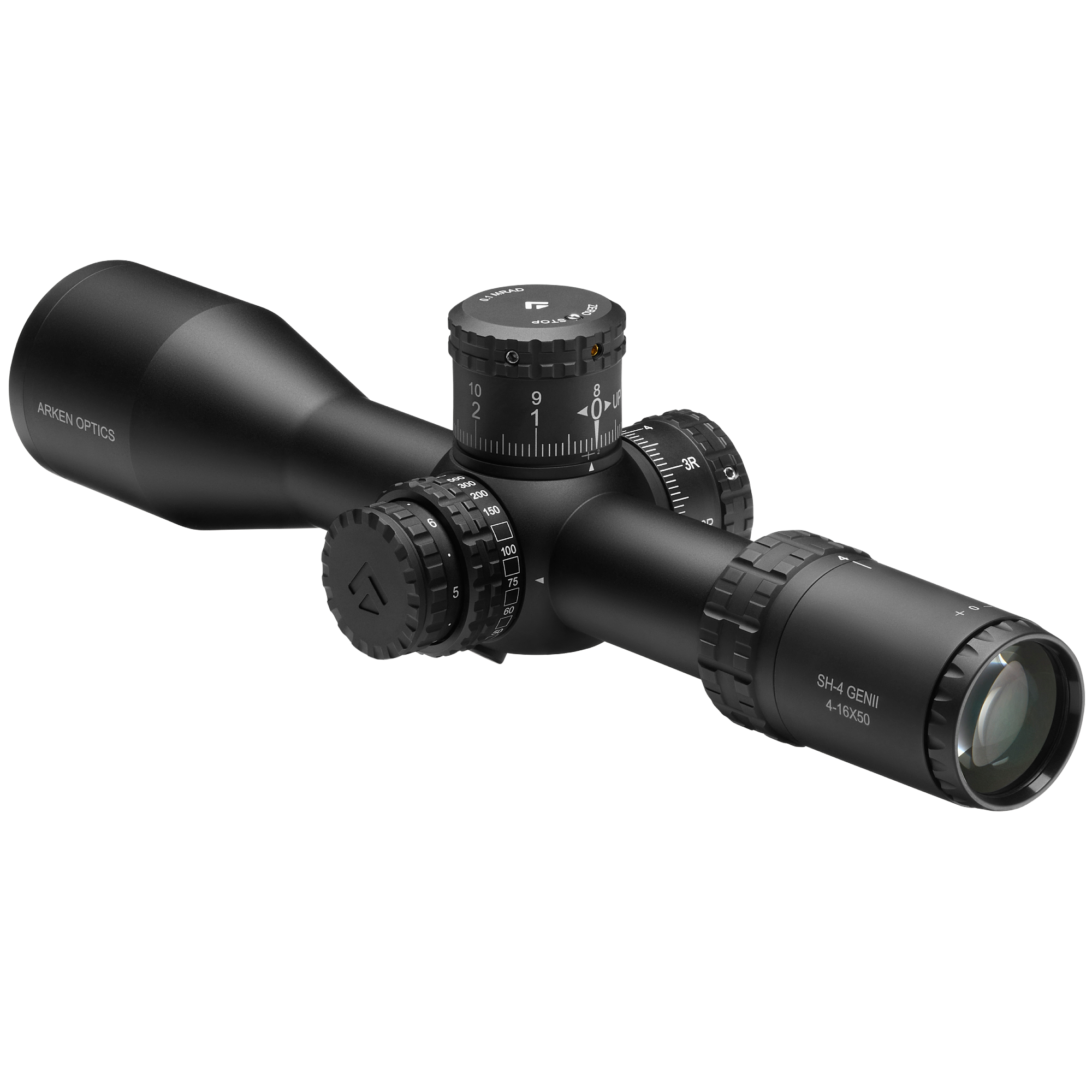 Arken SH-4 Gen2 4-16×50mm FFP VPR MOA Reticle w/ Zero Stop – 34mm Tube ...