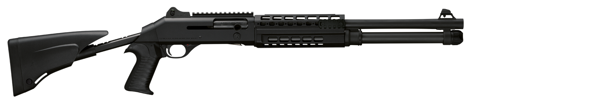 Benelli M4 T-Pro Tactical Shotgun with Collapsable Pistol Grip Stock ...