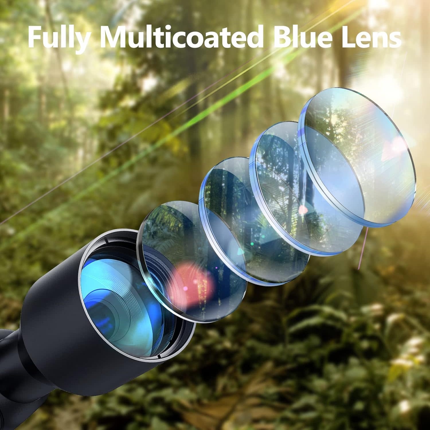 Compact 3-9x40 Rifle Scope Crosshair Reticle with Mounts for Quick ...