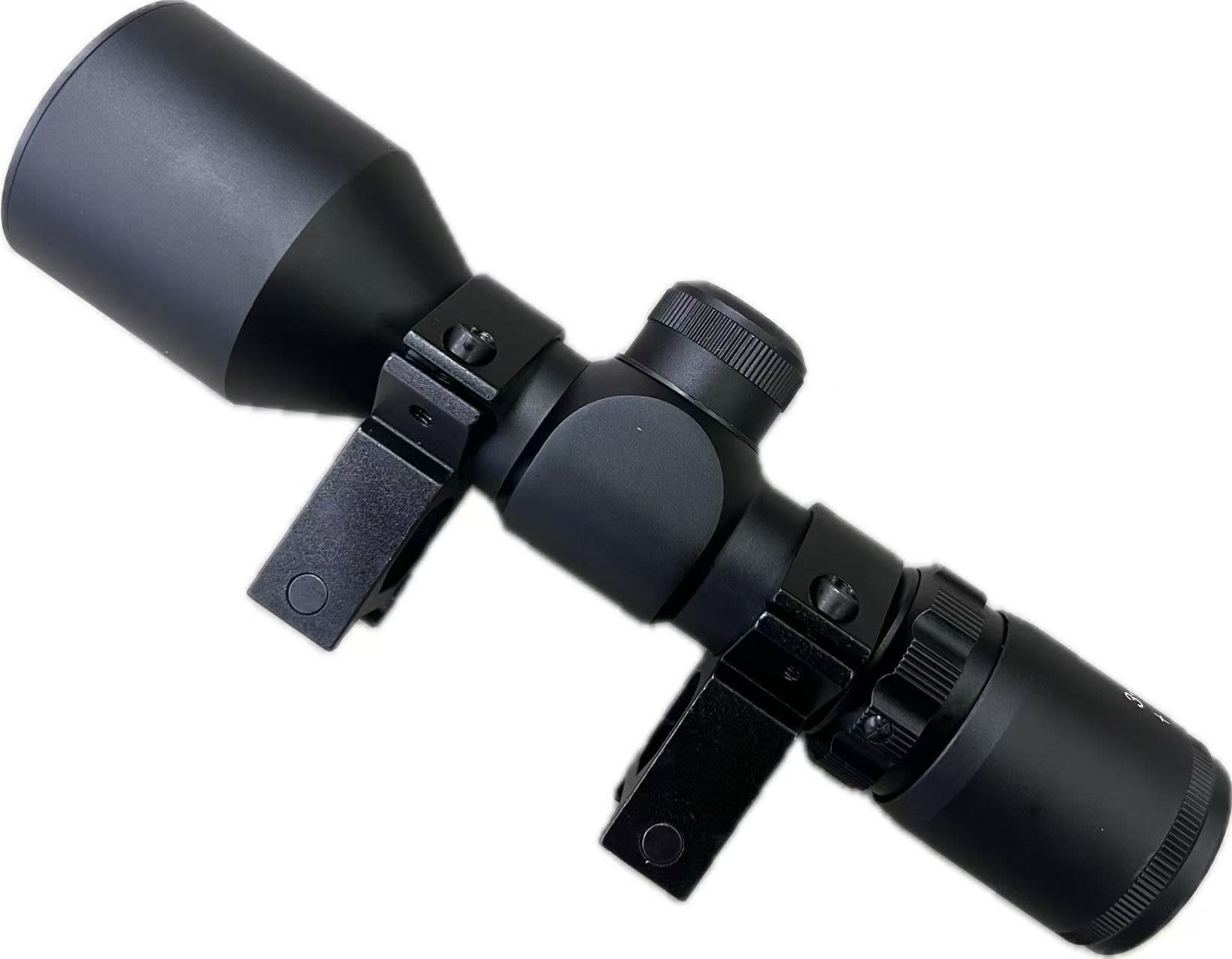 Compact 3-9x40 Rifle Scope Crosshair Reticle with Mounts for Quick ...