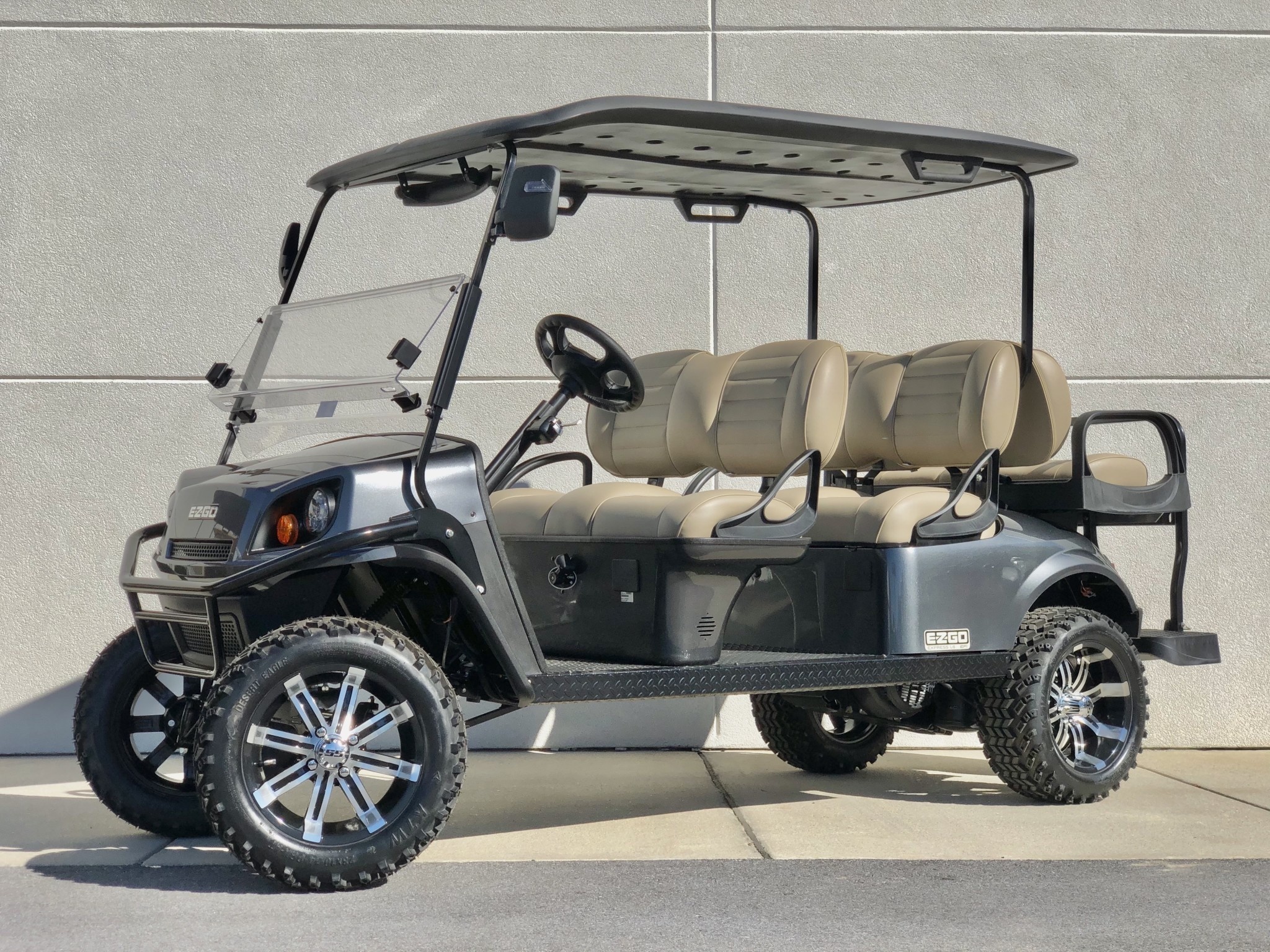 Street Legal E-Z-GO Golf Carts. Gas and Electric powered. - Dixielectricar
