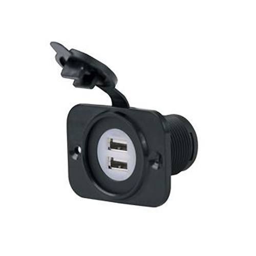 12V DUAL USB CHARGER RECEPTACLE - Dixielectricar