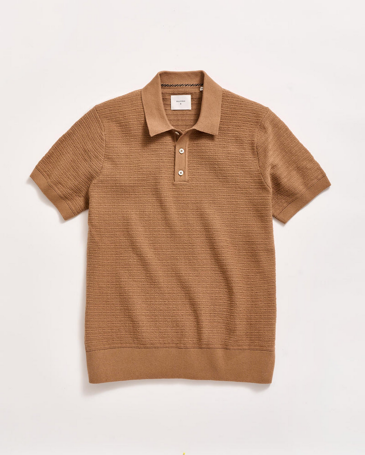 Billy Reid Lachlan SS Sweater Polo - Franklin Road Apparel Company