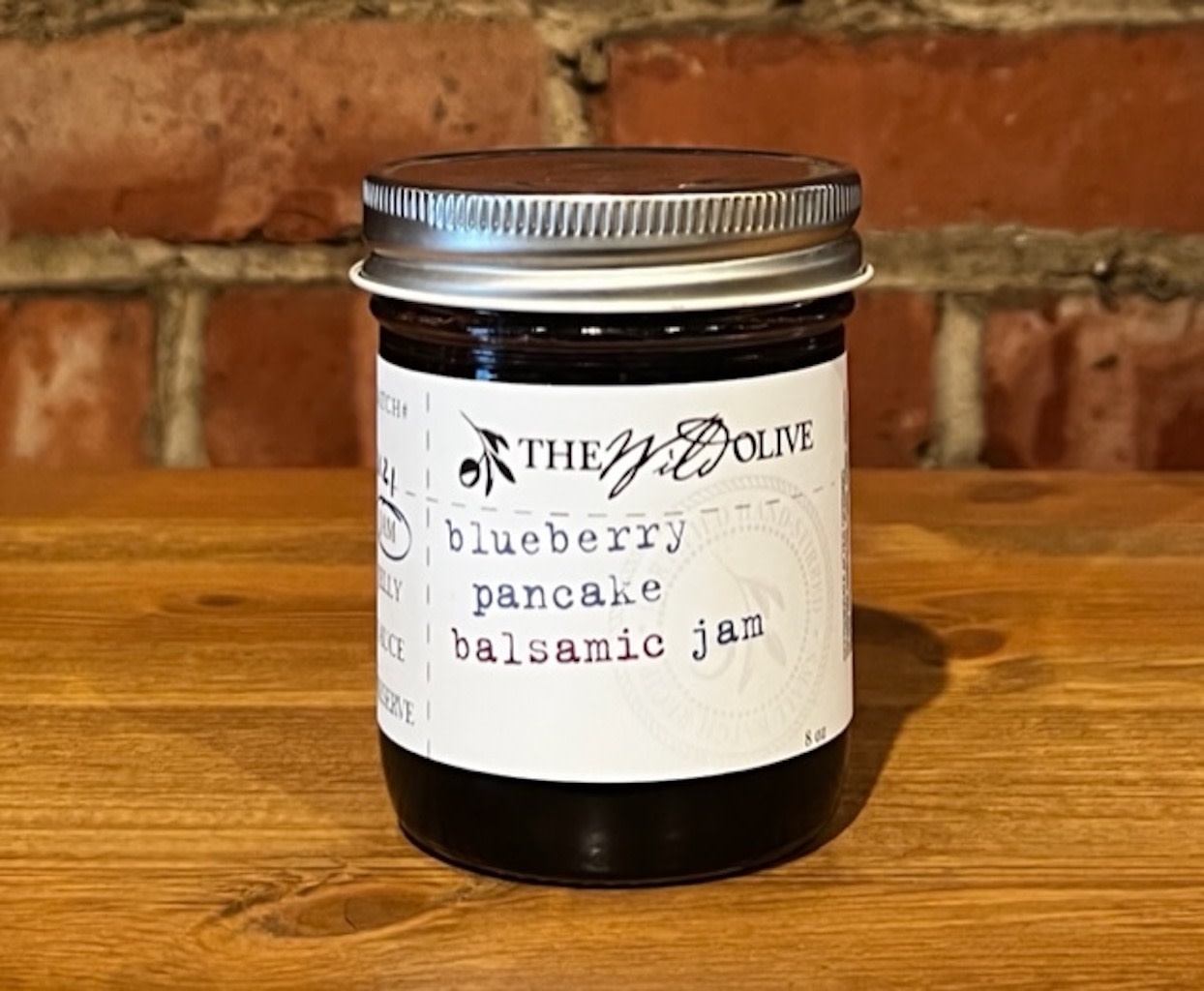 BLUEBERRY PANCAKE BALSAMIC JAM 8OZ - The Wild Olive