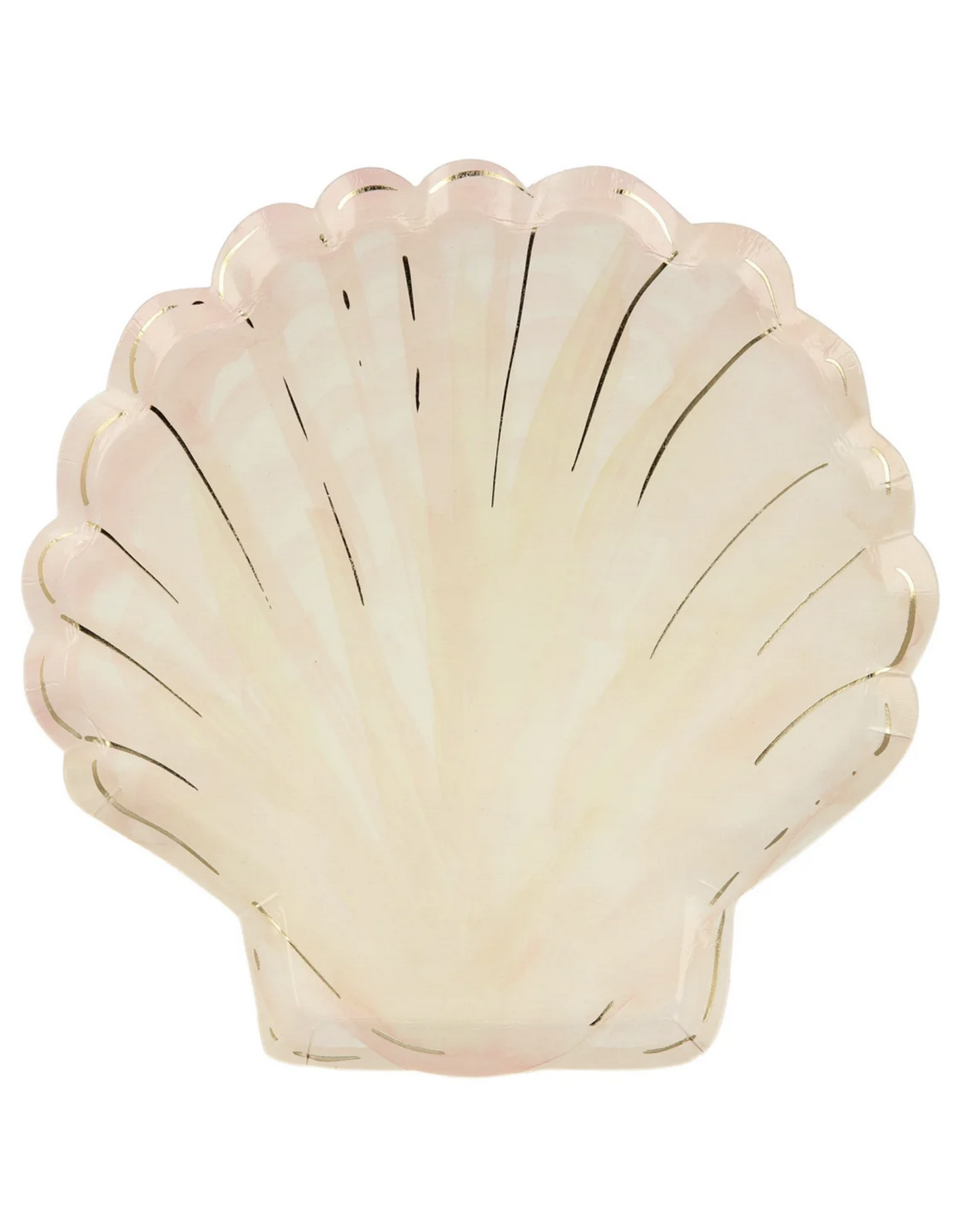 Meri Meri watercolor clam shell plates - The Little Things