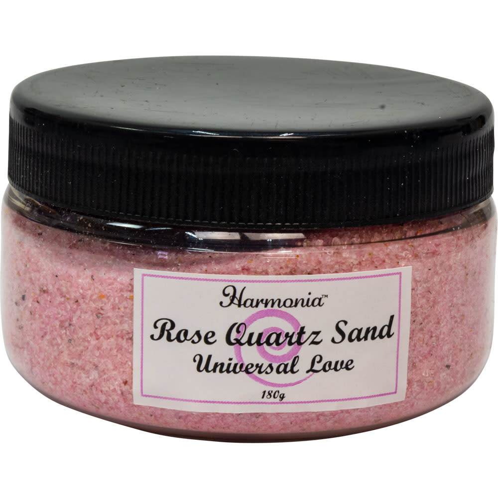 Rose Quartz Gemstone Sand Jar 180 gr - 62022 - The Open Mind Store