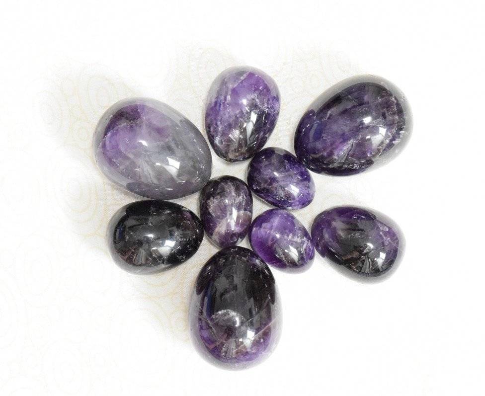 Yoni Egg - Amethyst - The Open Mind Store