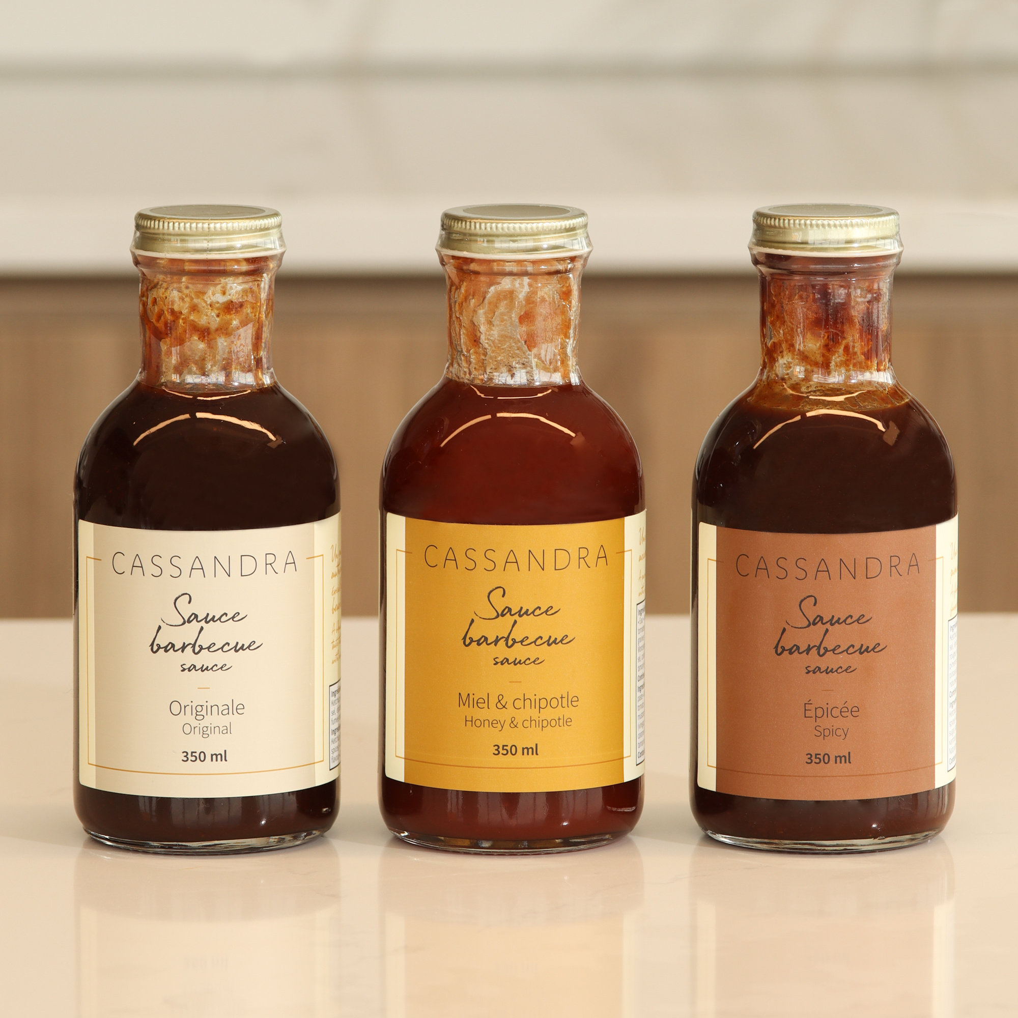 CASSANDRA - Ensemble de Sauces Barbecue - Les Précieuses