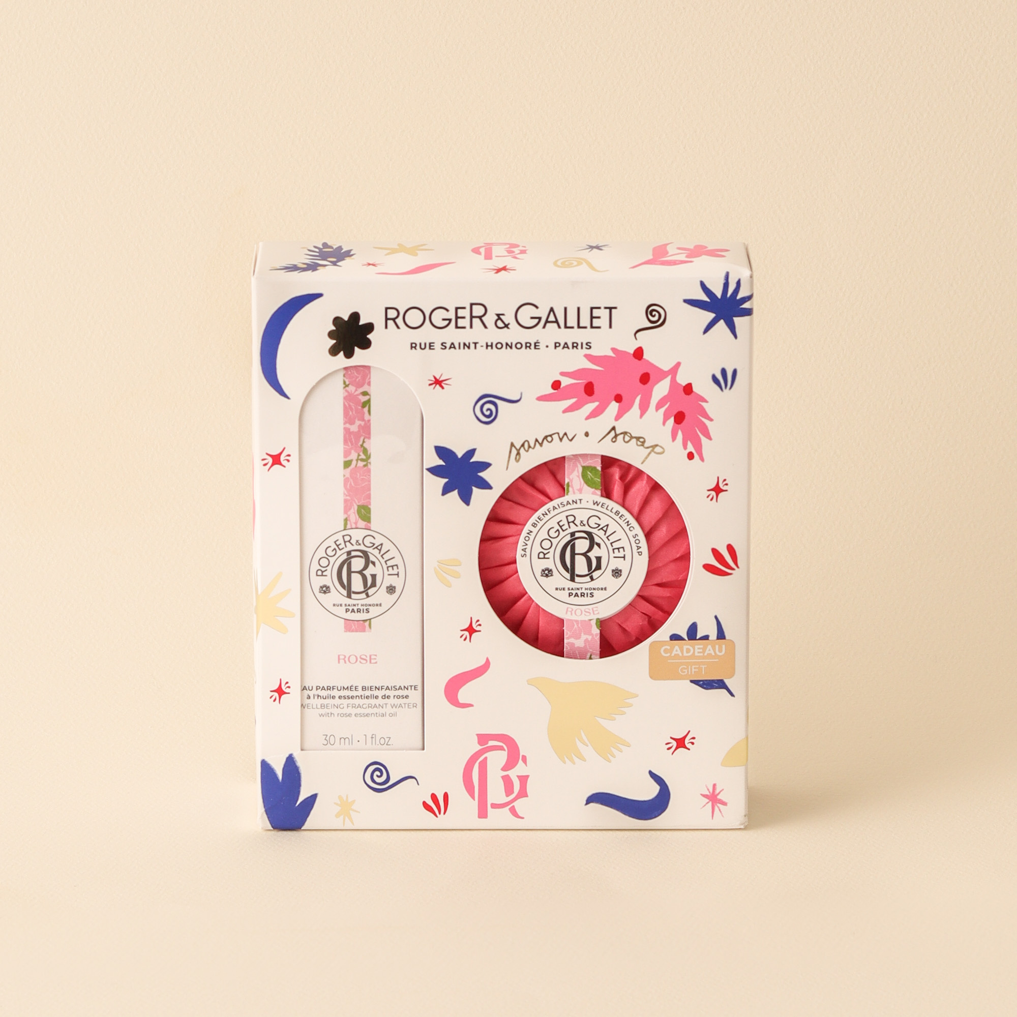 Roger & Gallet - Duo des Fêtes parfum & savon Rose - Les Précieuses