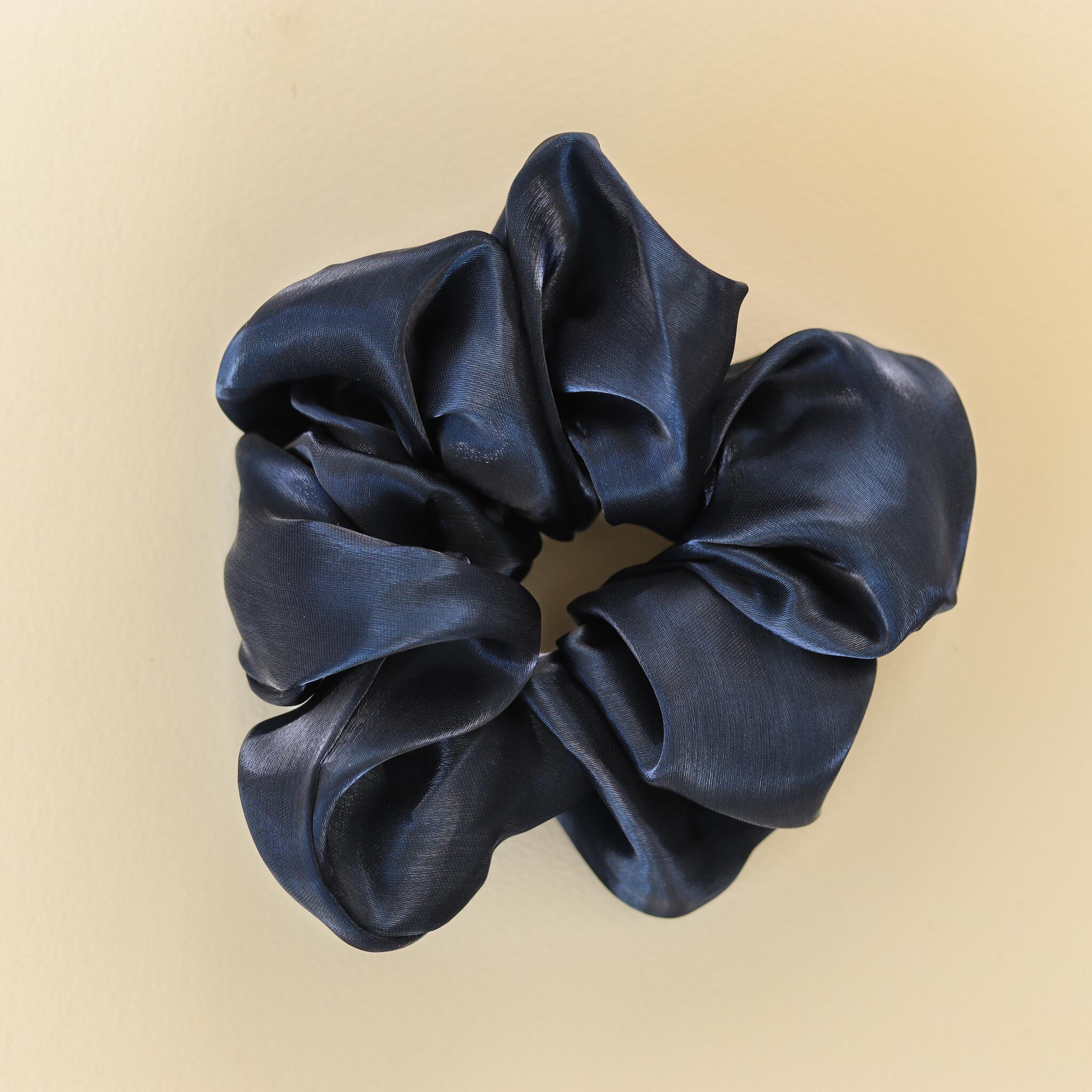 Les Précieuses - Chouchou en organza Marine - Les Précieuses