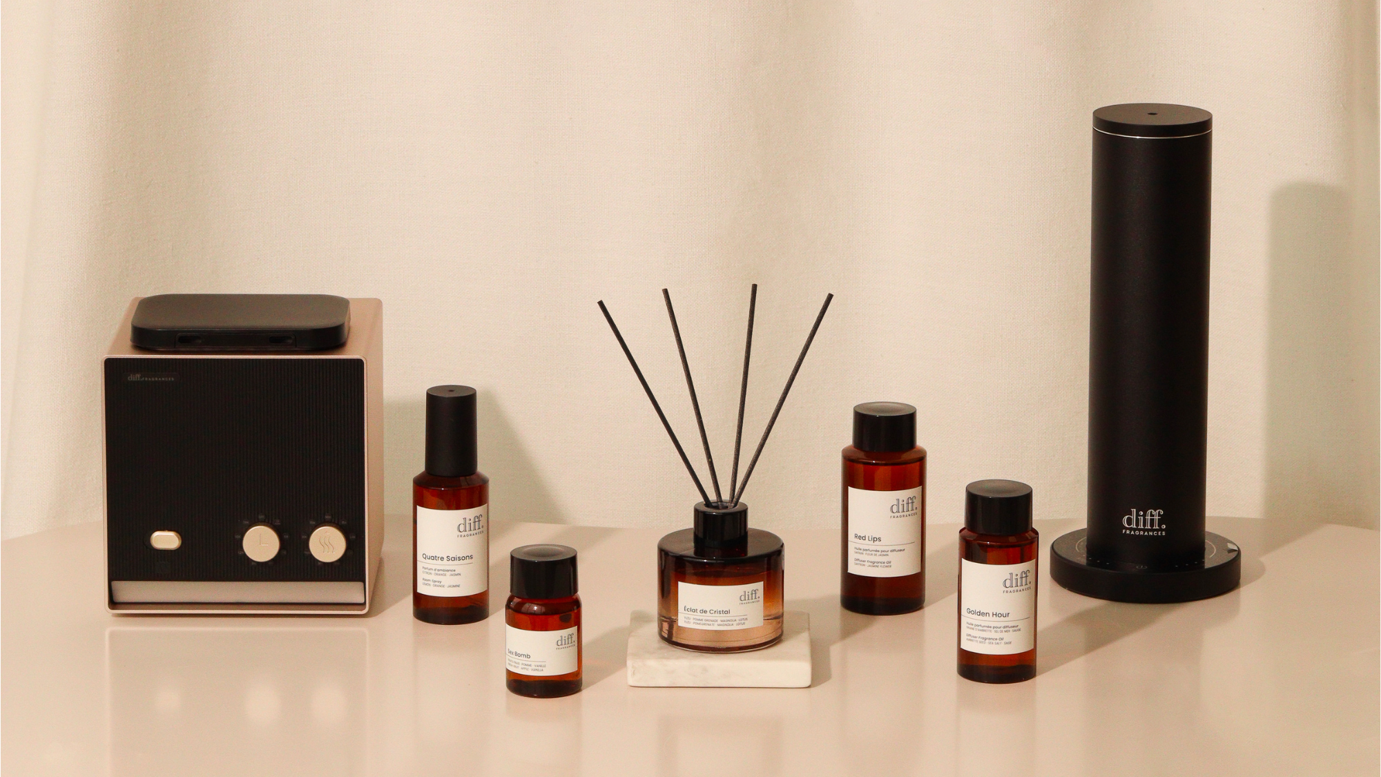 Diff Fragrances - Nouvelle marque qui fait son entrée - Les Précieuses