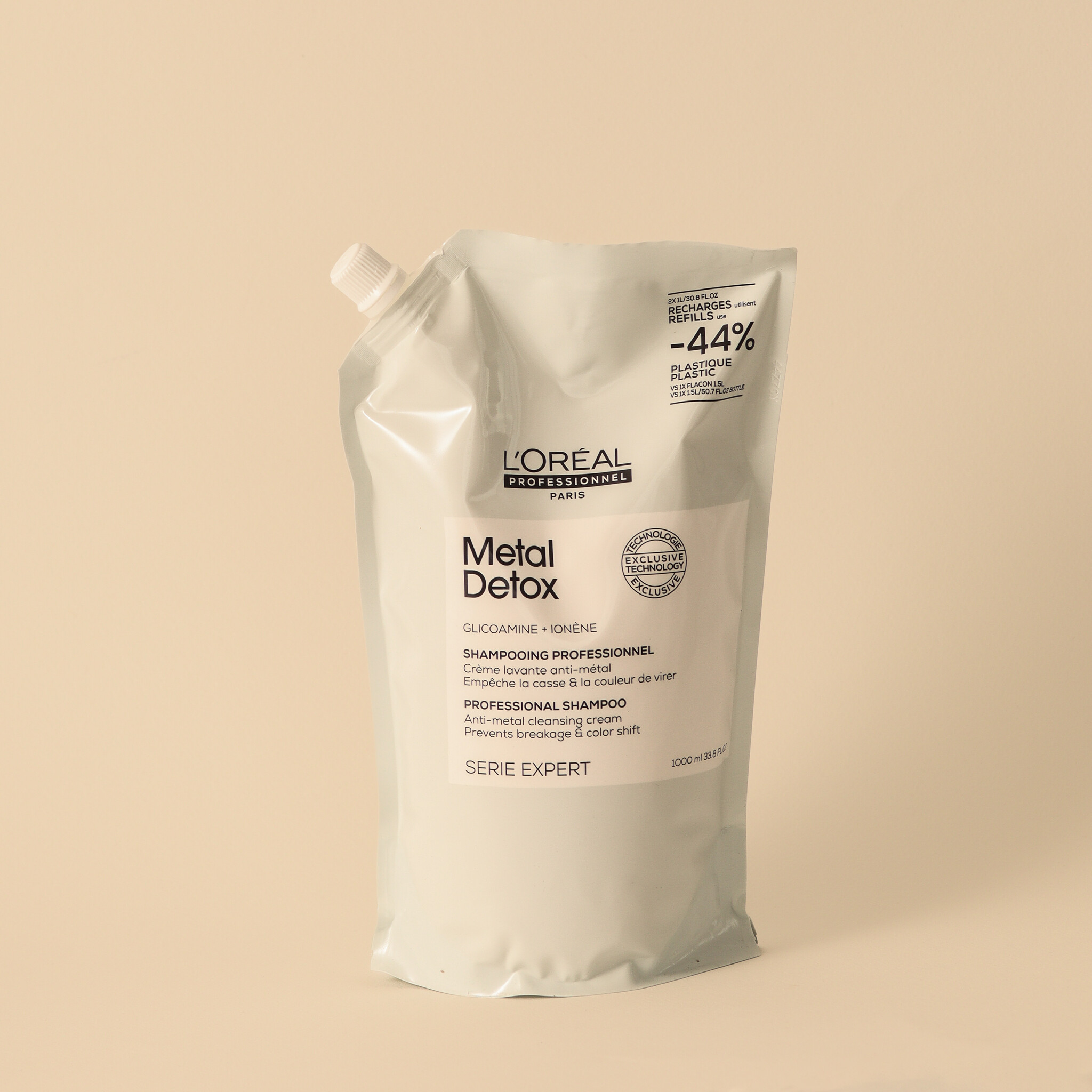 L'Oréal Professionnel - Shampoing Métal Detox Recharge 1000ml - Les ...