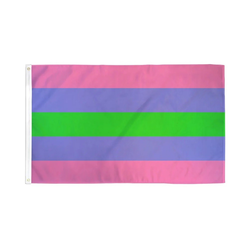 Trigender Pride Flag 3ft x 5ft - Little Shop of Pleasures