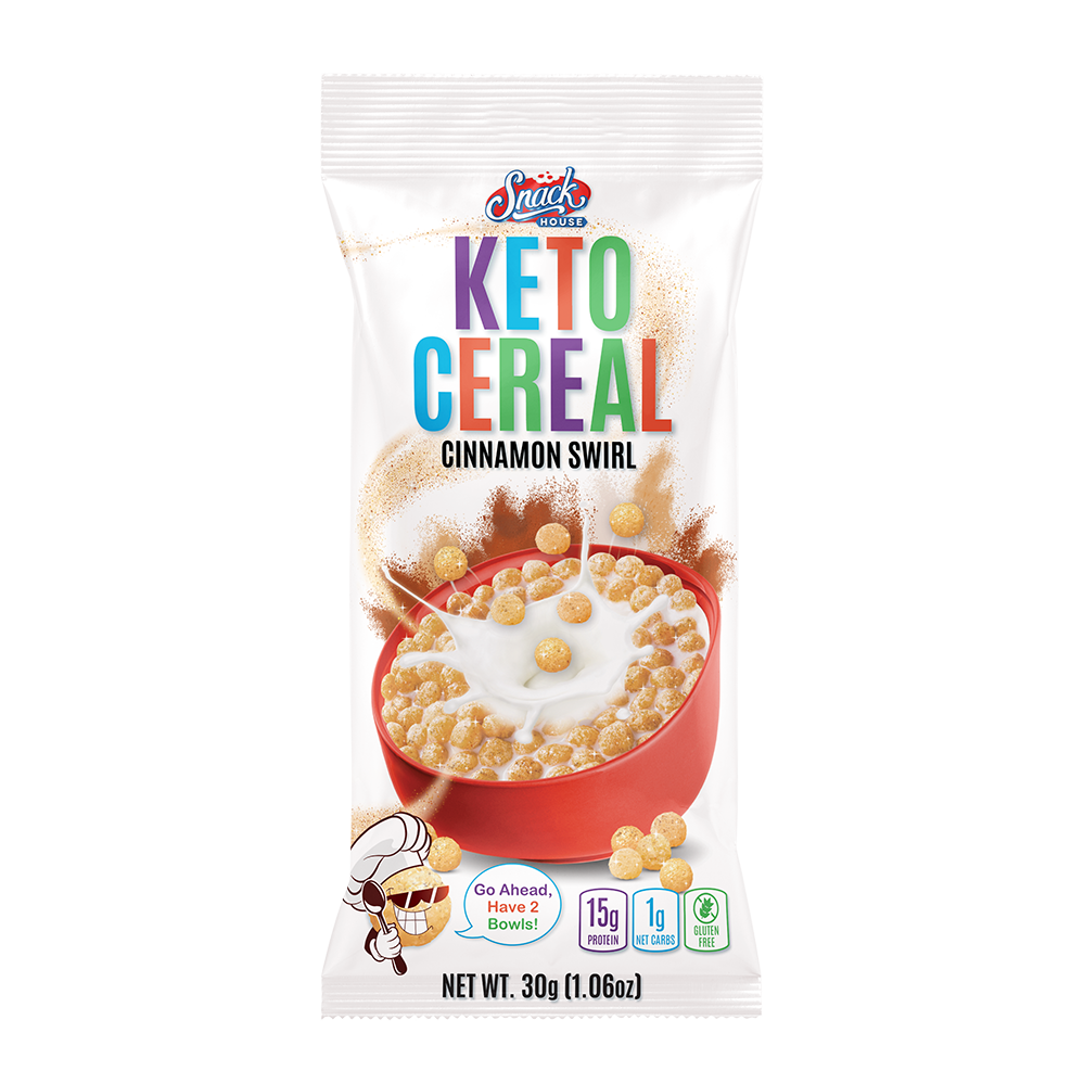 Snack House Puffs Keto Cereal single serving - XN Supplements