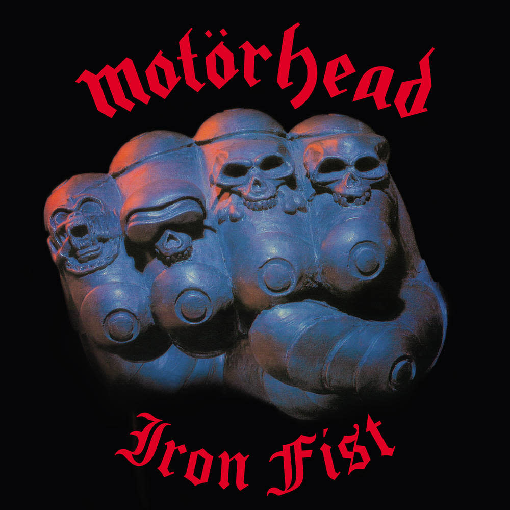(LP) Motorhead - Iron Fist (Limited Edition Black & Blue Swirl Vinyl ...