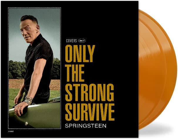 (LP) Bruce Springsteen - Only The Strong Survive (Indie: Orange Vinyl ...